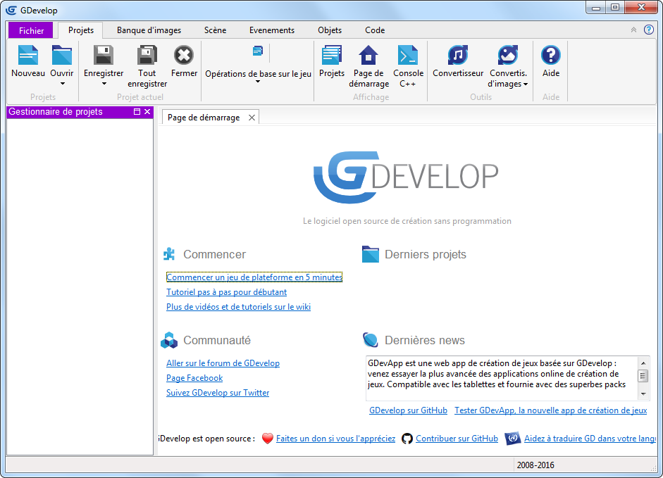ICN en Seconde - GDevelop